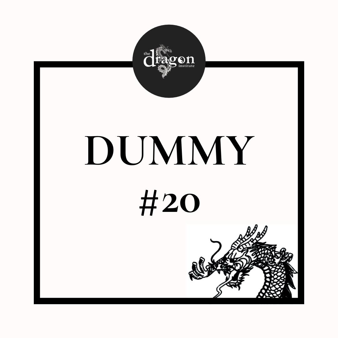 Dummy #20 - The Dragon Institute